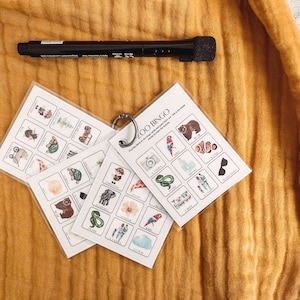 Game Cards - Bingo, Scavenger Hunt, Ispy - Zoo, Aquarium, Inside ...