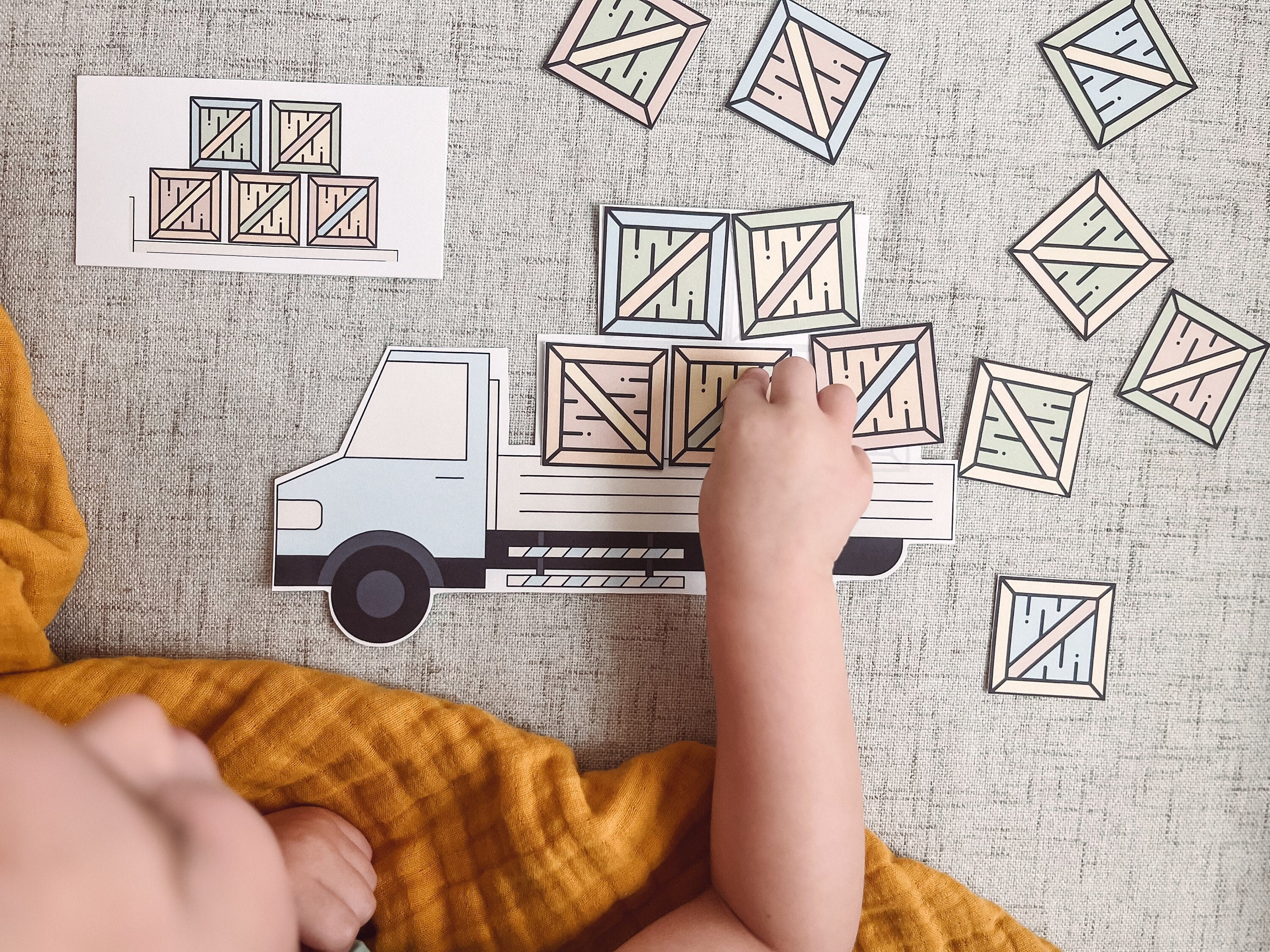 Pattern Crate Stacking Activity - Preschool and Toddler Pattern ...