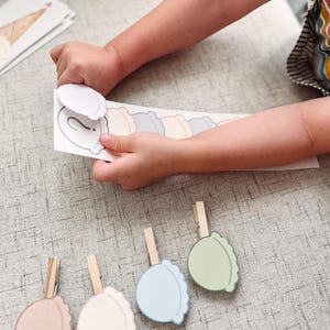 Complete the Ice Cream Pattern Activity - Preschool Pre-math Skills ...