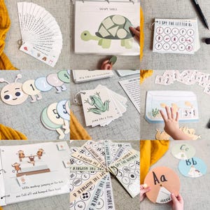 Preschool Activity Bundle - Printable Membership - Workbooks ...