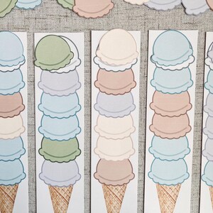 Complete the Ice Cream Pattern Activity - Preschool Pre-math Skills ...