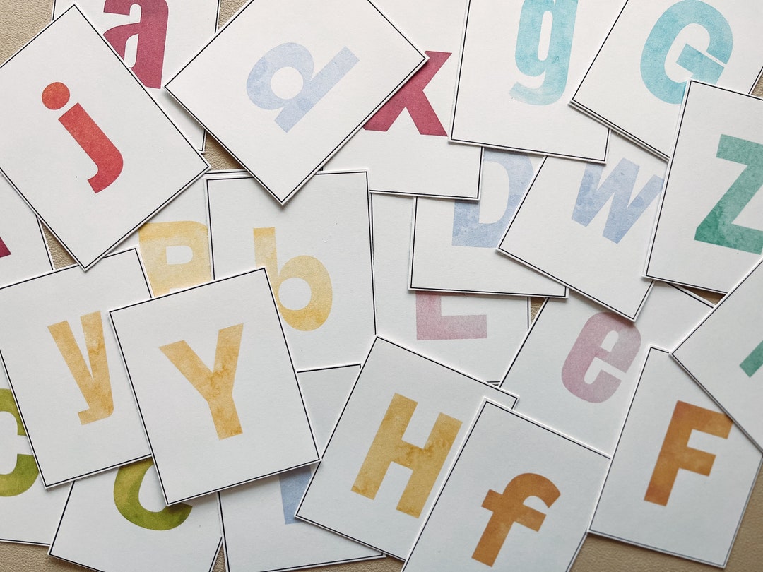 ABC Flashcards - Preschool Curriculum - Alphabet Lowercase and ...