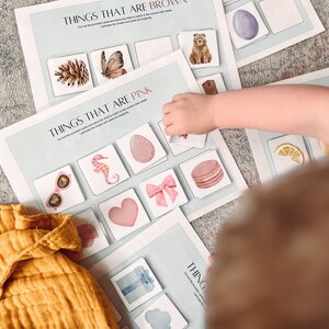 Color Sorting Toddler Activity - Busy Binder Insert - Homeschooling ...