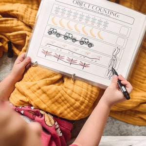 Number Workbook - Counting Activity Book - Preschool Homeschool ...