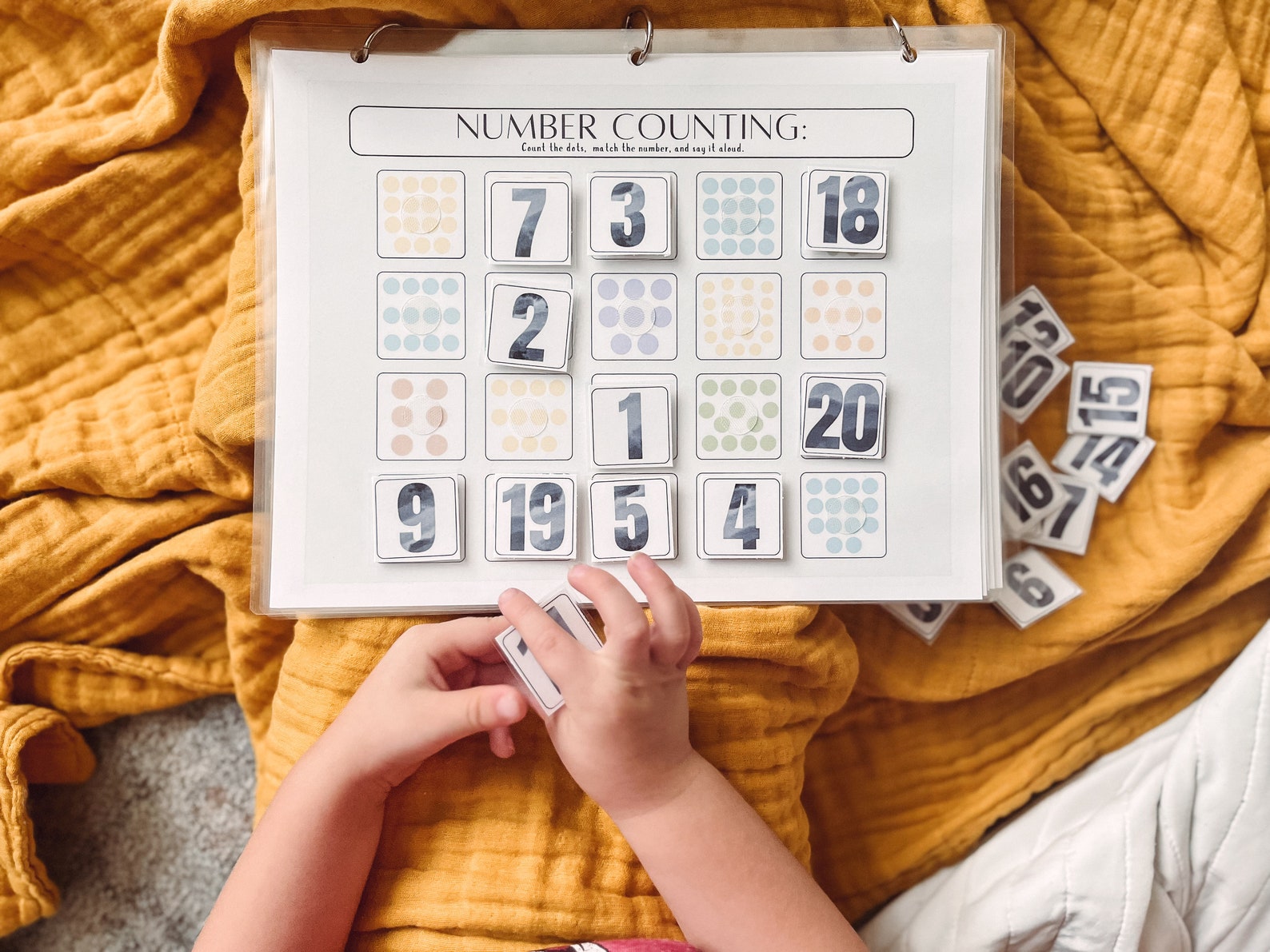 Number Workbook - Counting Activity Book - Preschool Homeschool ...