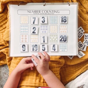 Number Workbook - Counting Activity Book - Preschool Homeschool ...