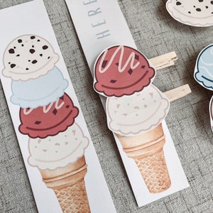 Ice Cream Builder Activity - Fine Motor Skills - Preschool Pattern ...