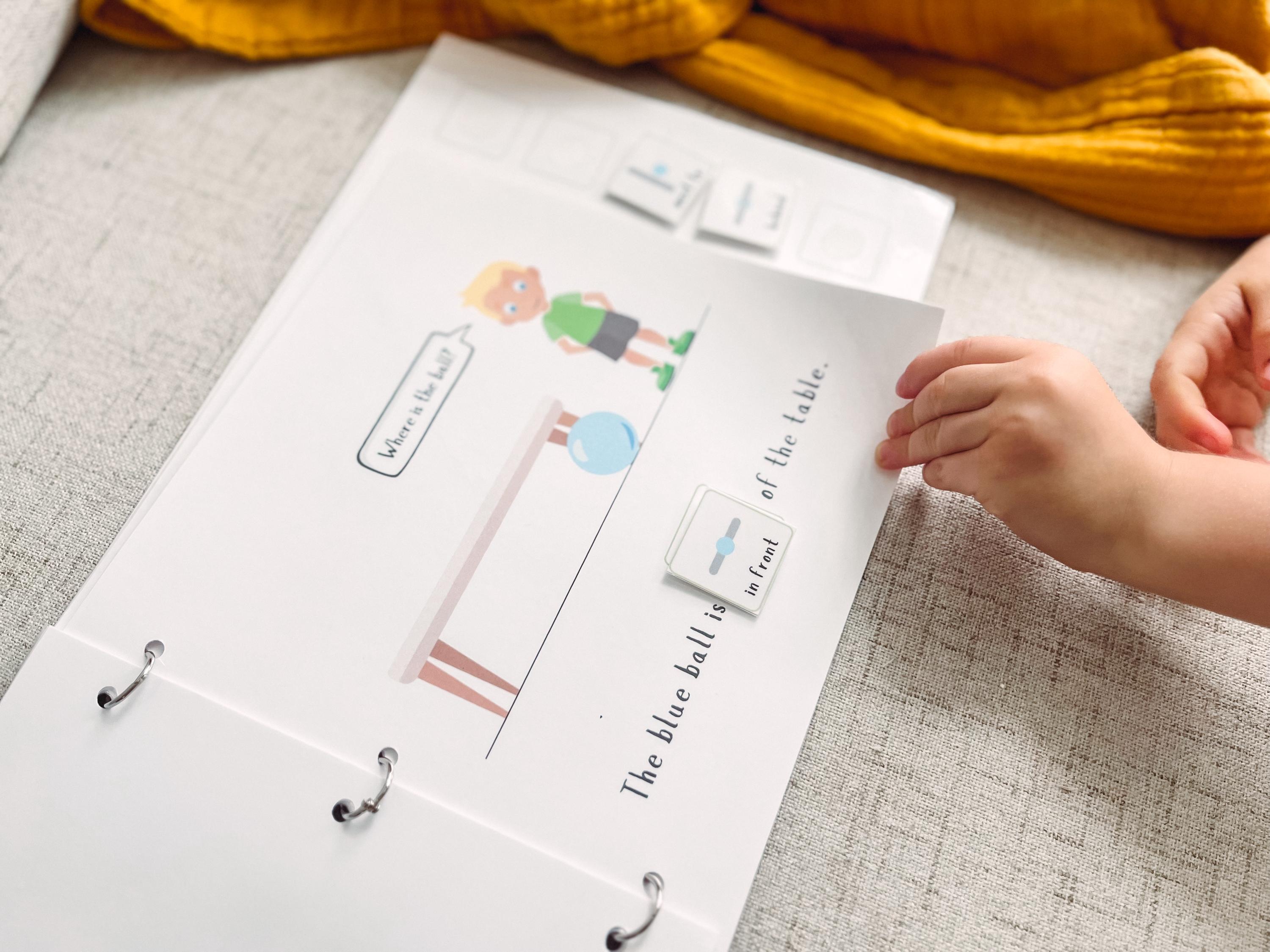 Location Prepositions Book - Interactive - Boost Reading and Phonics ...