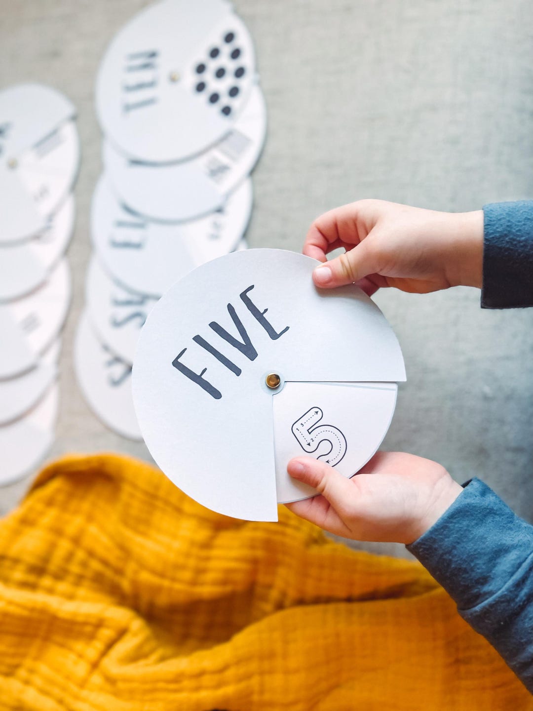 Number Wheels - Learning Game for Kids - Pre Math Lesson - Preschool ...