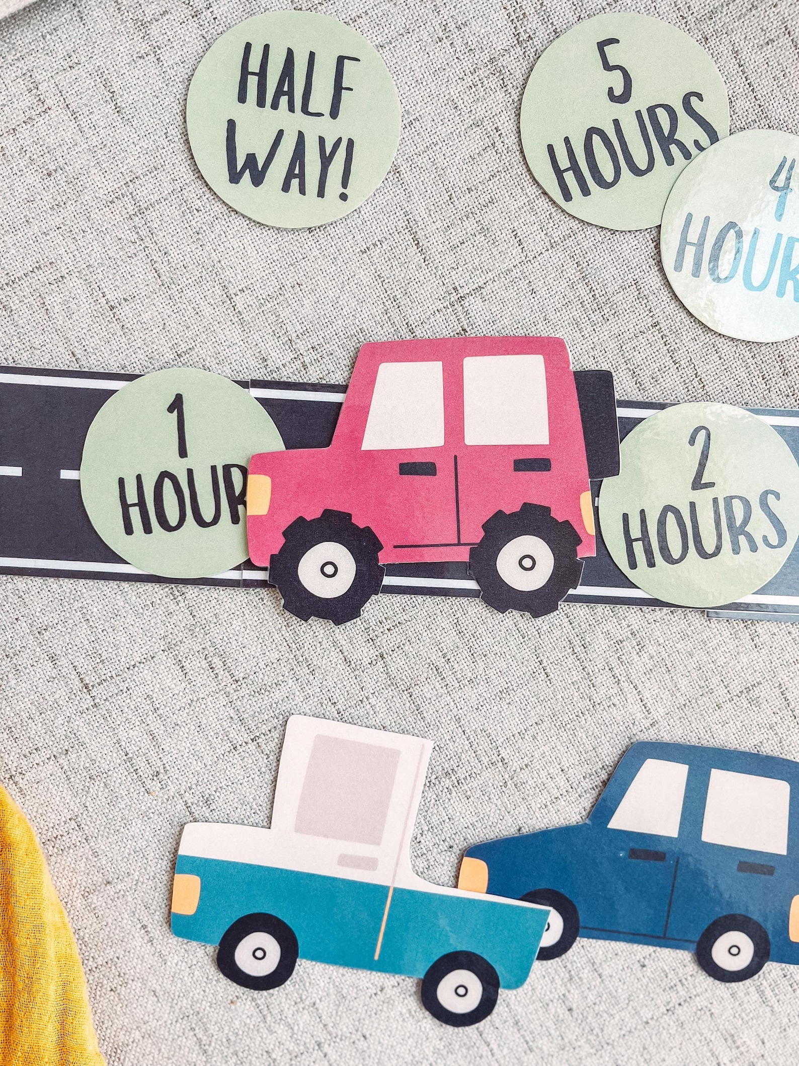 Road Trip Travel Tracker: Kids Car Ride Game (printable) - Etsy