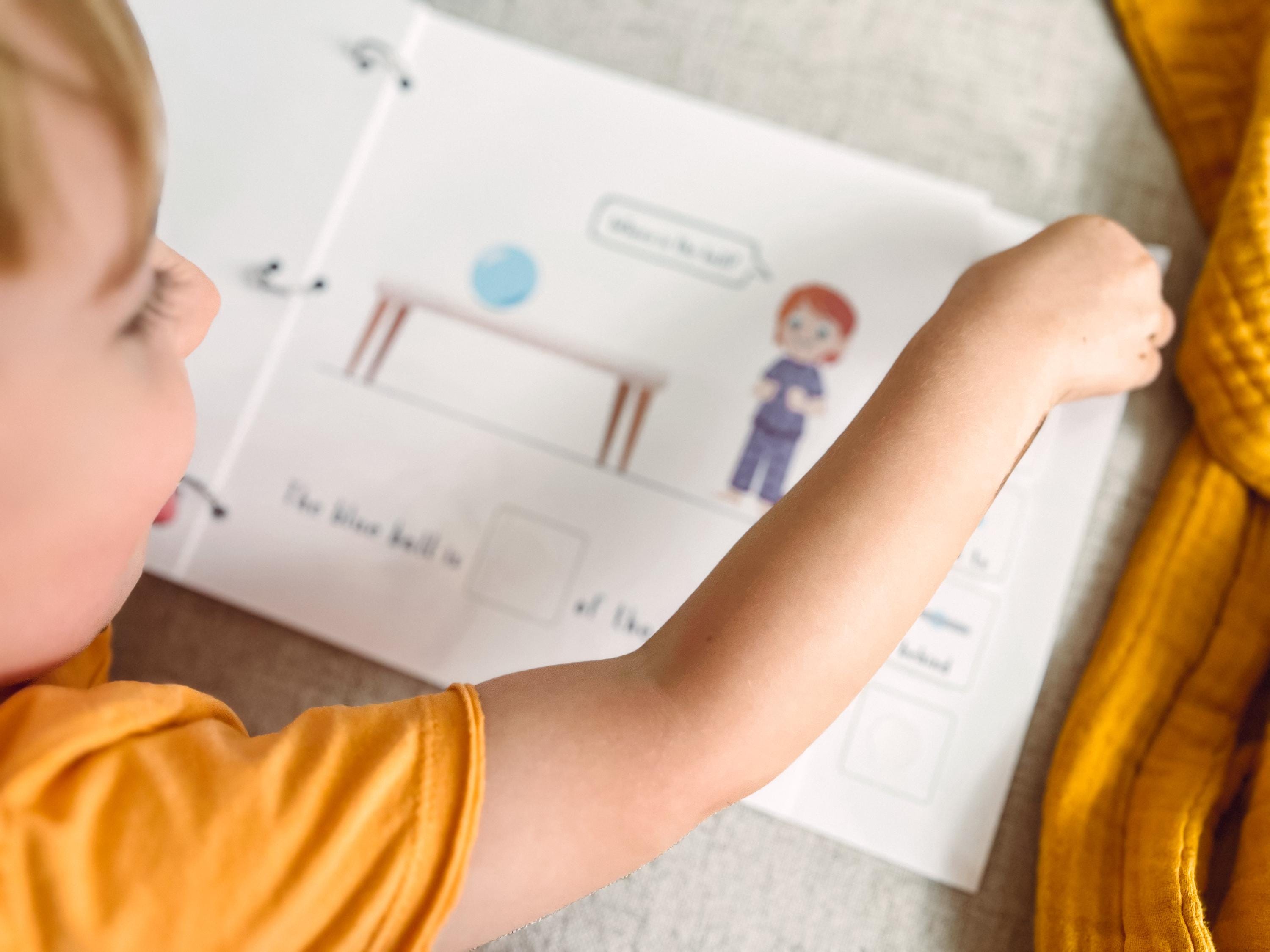 Location Prepositions Book - Interactive - Boost Reading and Phonics ...