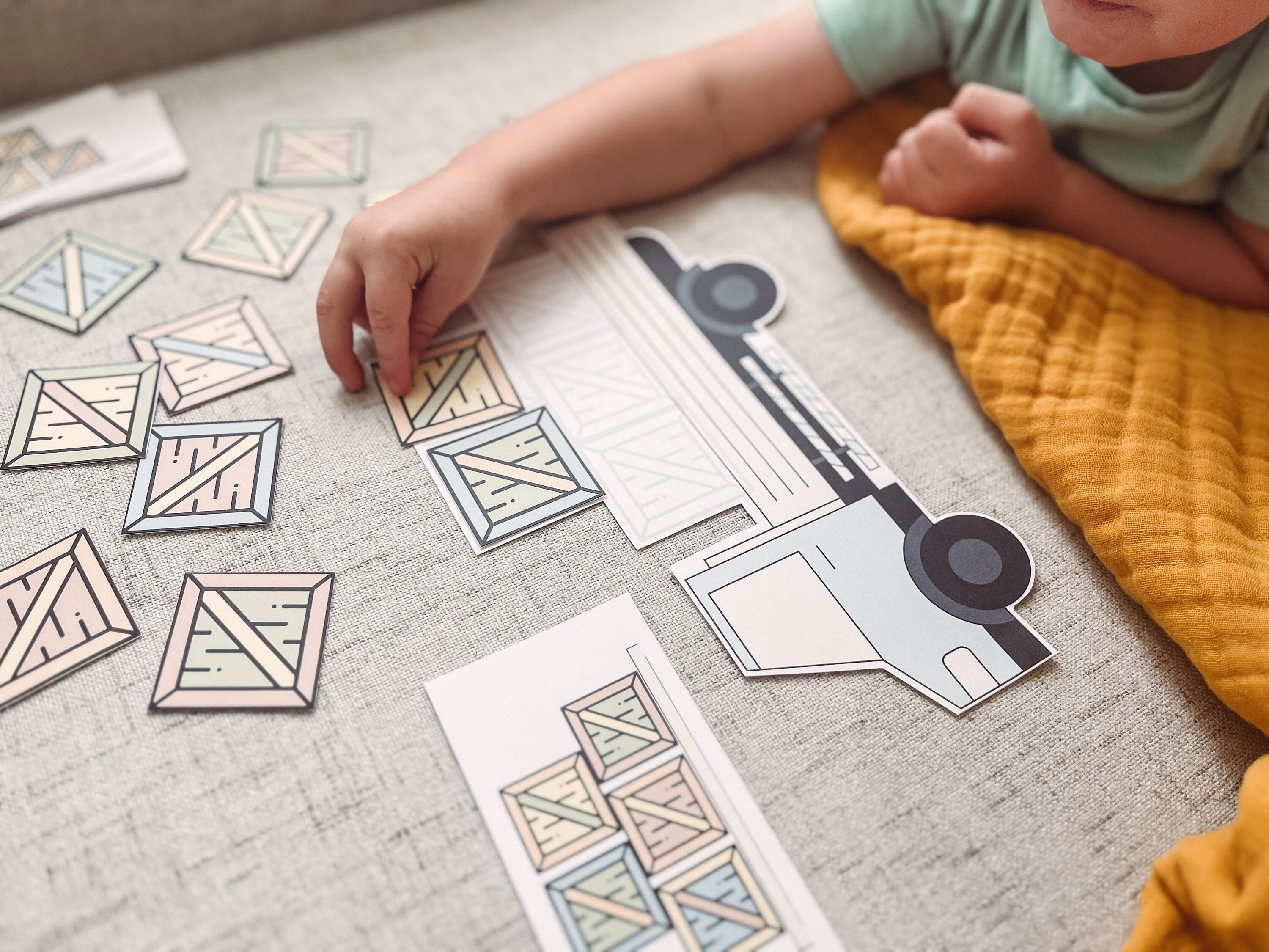 Pattern Crate Stacking Activity - Preschool and Toddler Pattern ...