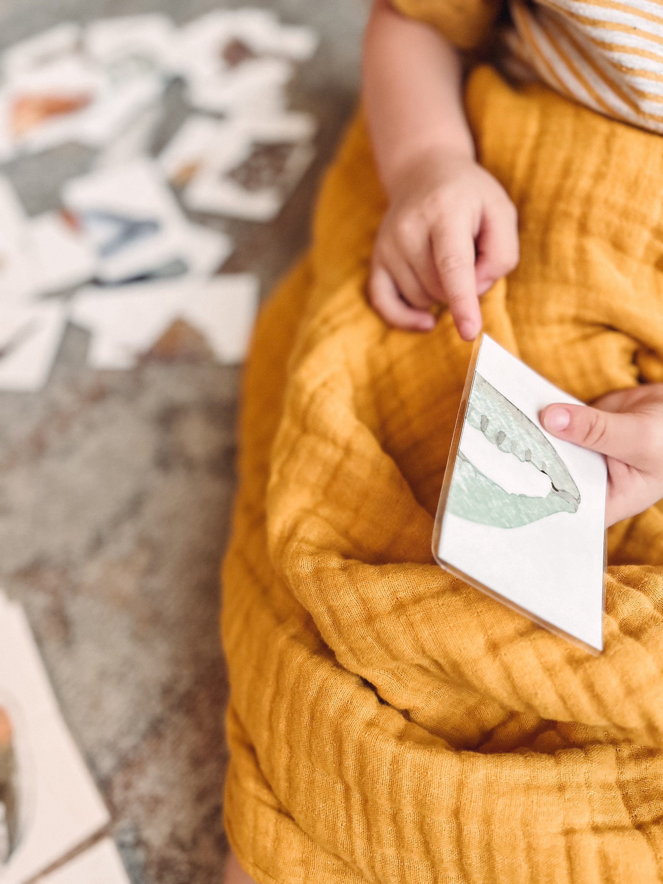 Matching Cards Seashell Set of 20 Toddlers Learning Game Preschool ...