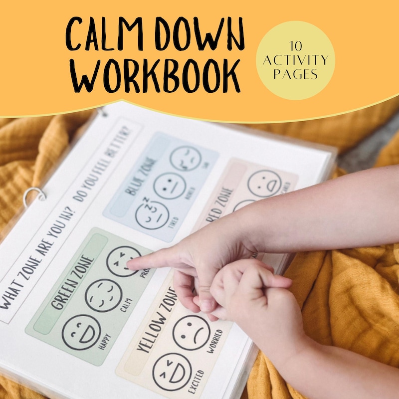 Calm Down Cards Toddlers - Etsy