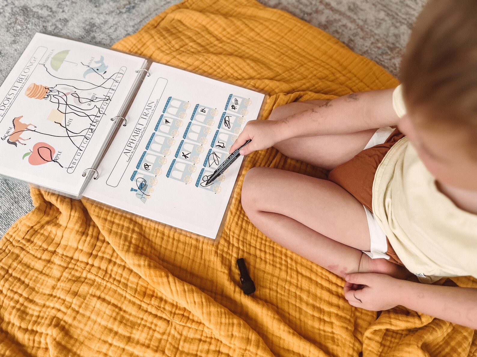 Alphabet Workbook – ABC Activity Book, Preschool Learning (printable ...
