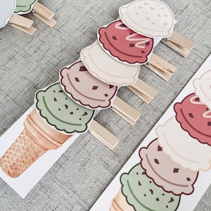 Ice Cream Builder Activity - Fine Motor Skills - Preschool Pattern ...