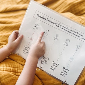 Calm Down Workbook - Calming Corner Tool Kit for Kids - Regulation for ...