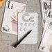 Jumbo Alphabet Double-sided Flashcards - Writing Practice Cards - ABC ...