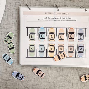 Letter C Unit Study - Letter Reorganization, Writing and Counting ...