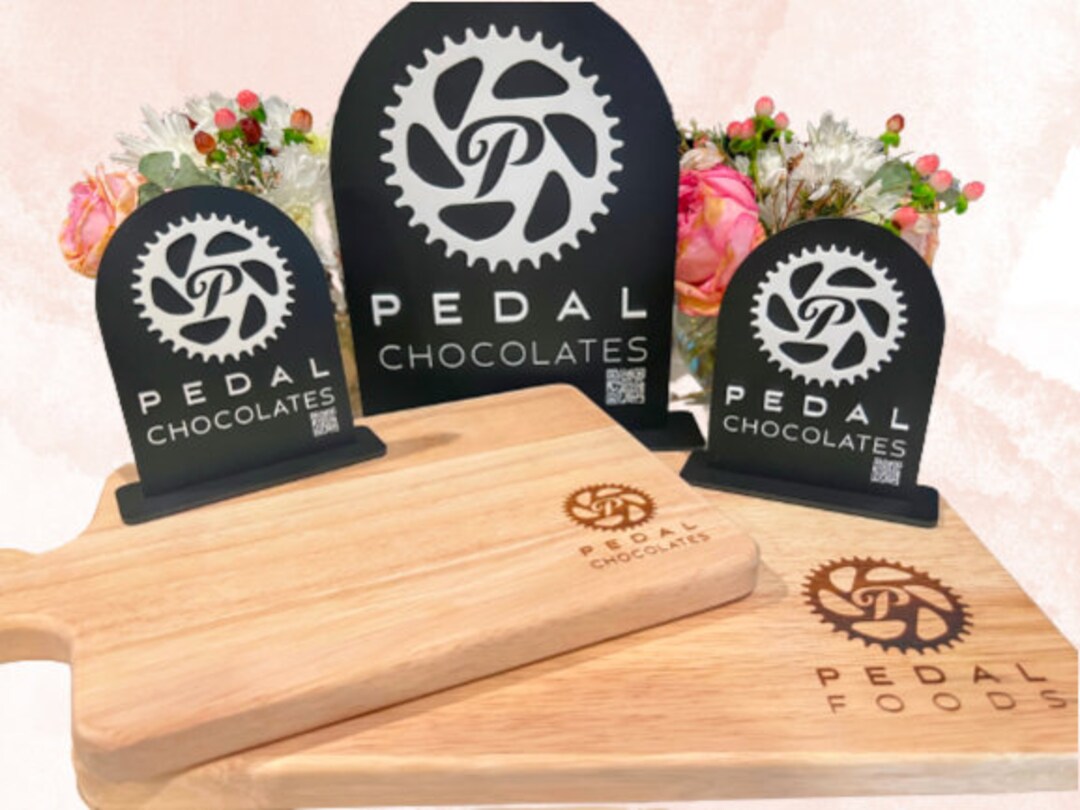 Custom Table Top Sign - Small Size 5" Tall - Acrylic - Etsy