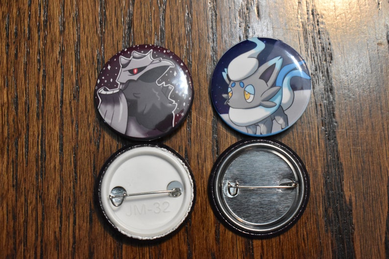 Rock Type Pokemon Pinback Buttons 32mm Arcanine Arceus - Etsy