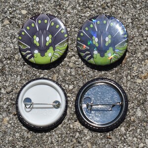 Fairy Type Pokemon Pinback Buttons 32mm Primarina, Alcremie, Sylveon ...