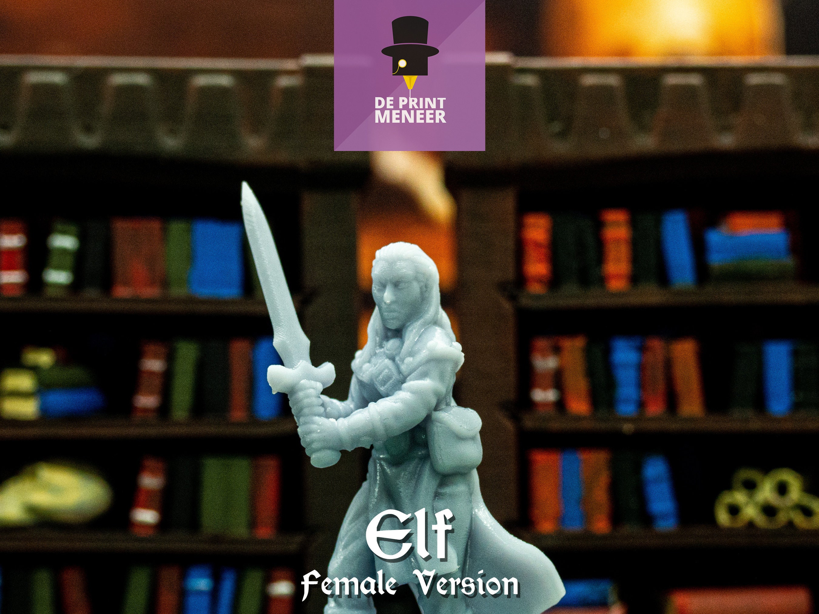 Heroquest Female Heroes Set Mini's 3D Print - Etsy UK