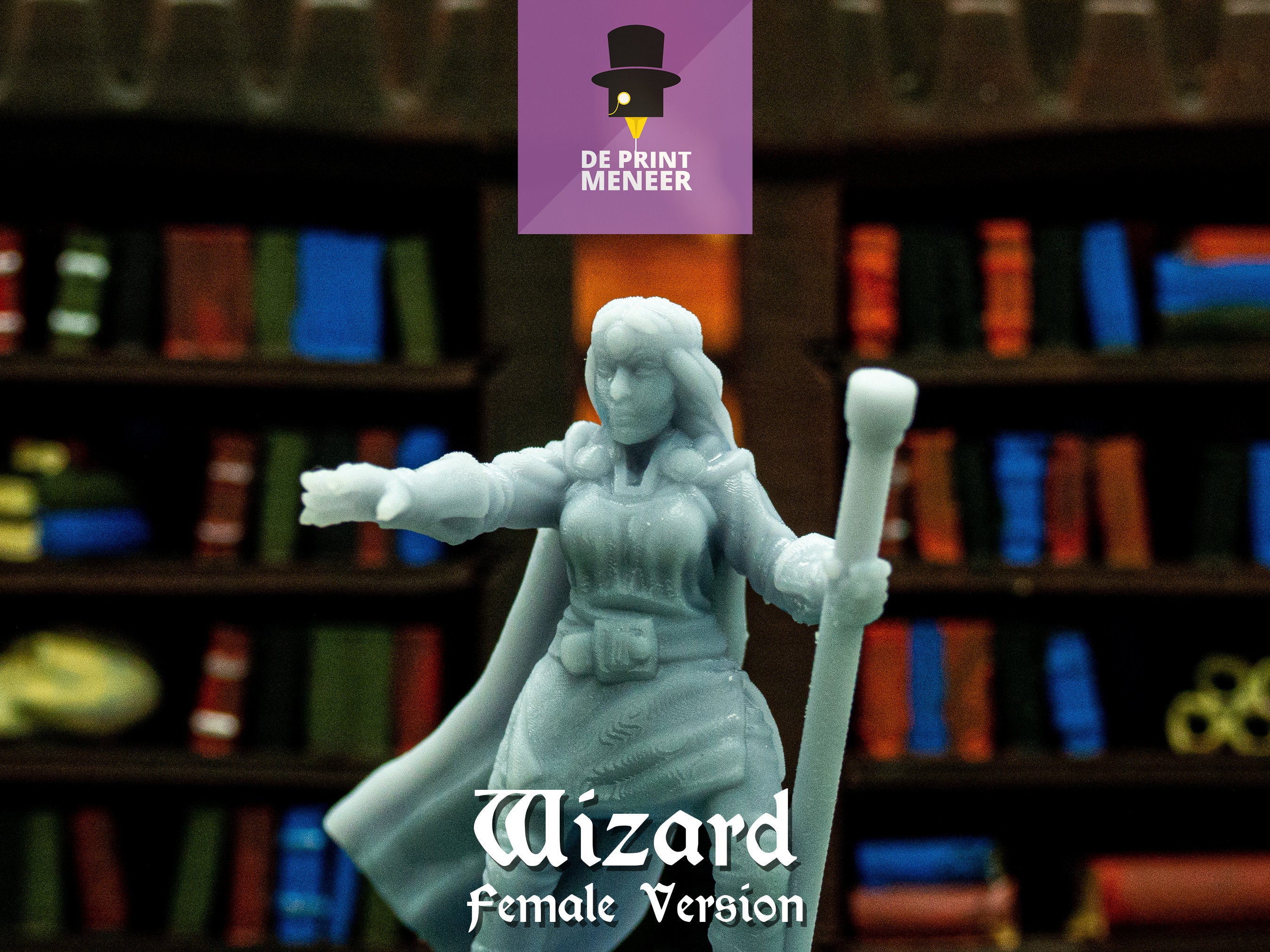 Heroquest Female Heroes Set Mini's 3D Print - Etsy UK