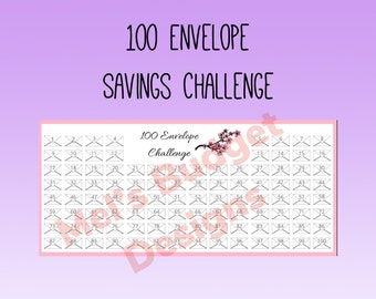 2K Savings Challenge, Savings Challenge Envelopes, Savings Challenge ...