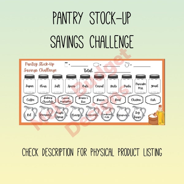 Stock the Pantry - Etsy