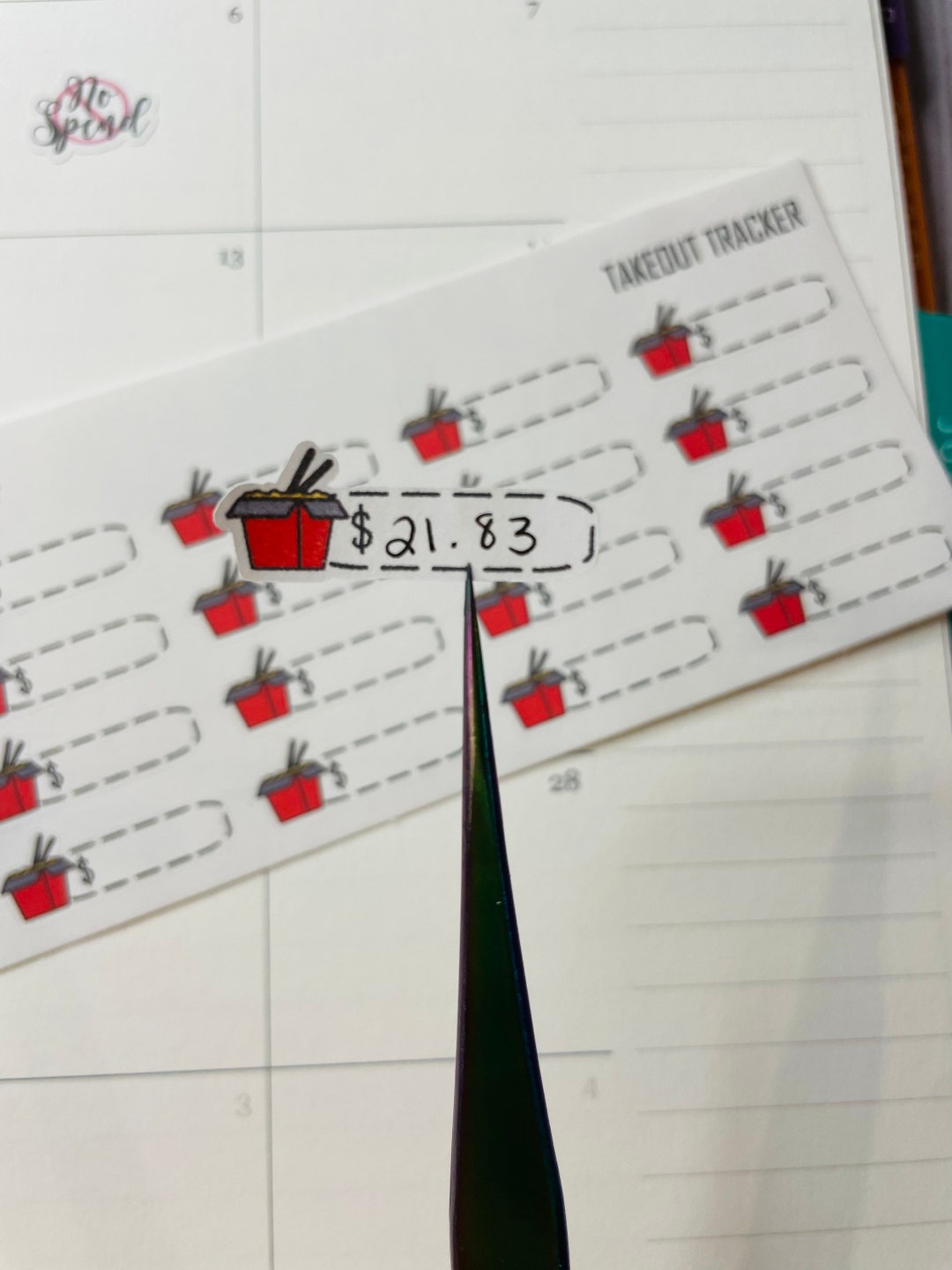 Take-out Tracker - Etsy