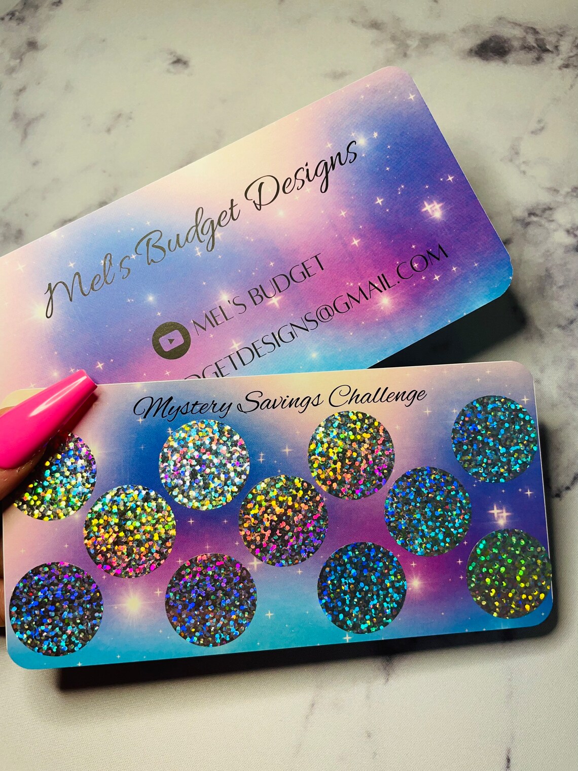 Scratch off Savings Challenges - Etsy