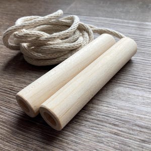 Wooden Jump Rope - Etsy