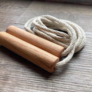 Wooden Jump Rope - Etsy