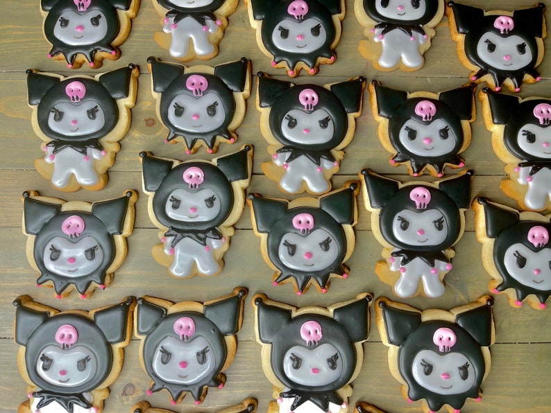 Kuromi Cookies 15pcs - Etsy
