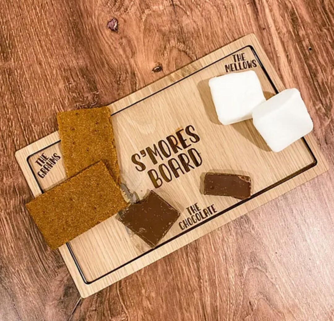 Exclusive Auntie Tay Smore's Board SVG File for Laser | Camping | Fire ...