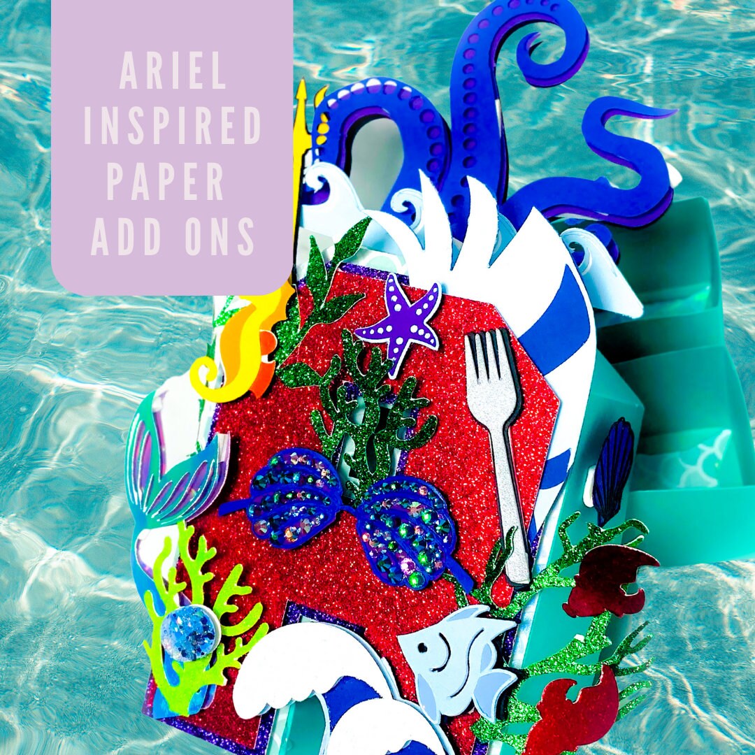 Exclusive Auntie Tay Ariel Mermaid Princess Dinglehopper Under the Sea ...