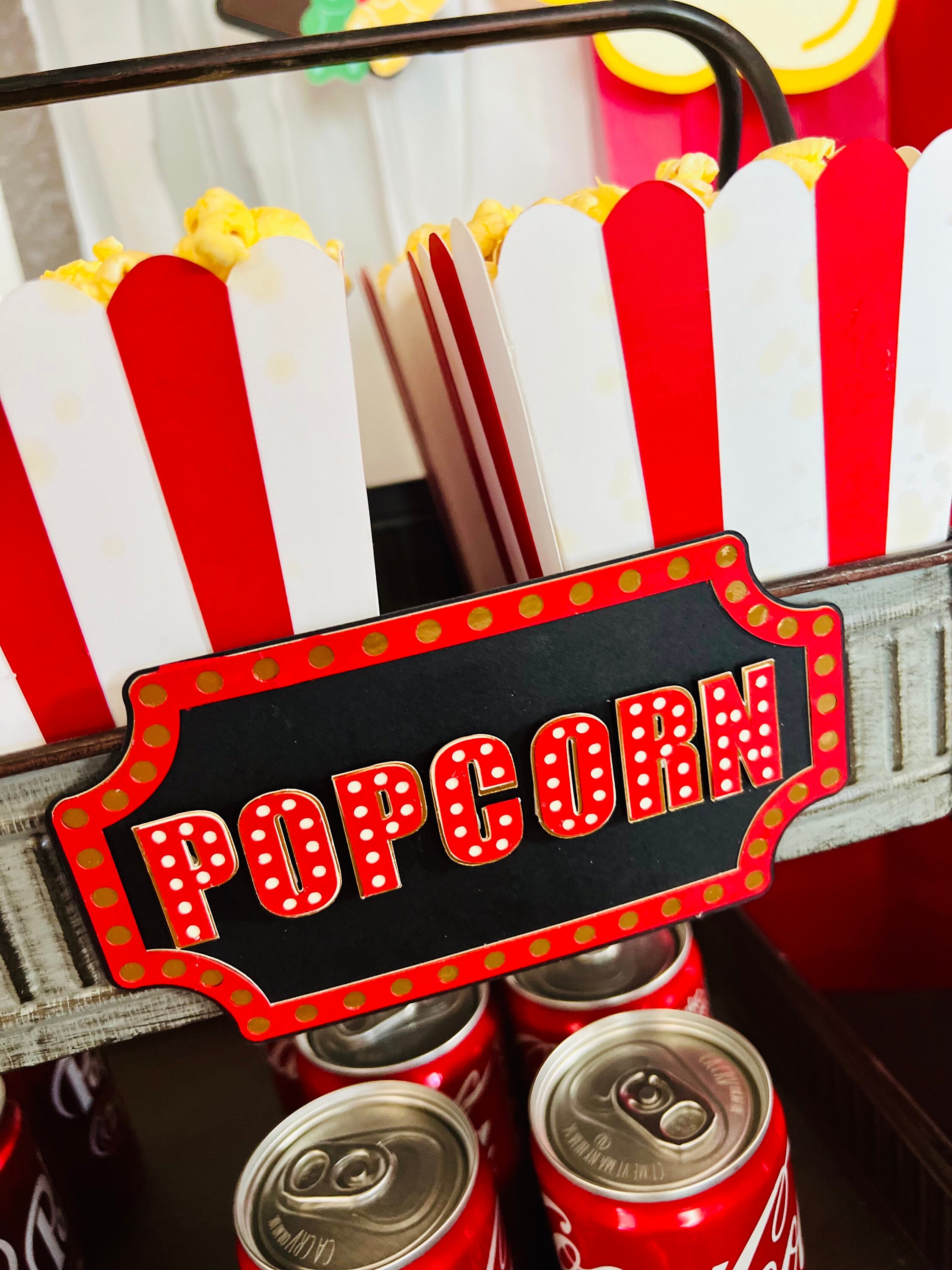 Movie Night Party SVG Bundle by Auntie Tay : Movie paper Party Bundle ...