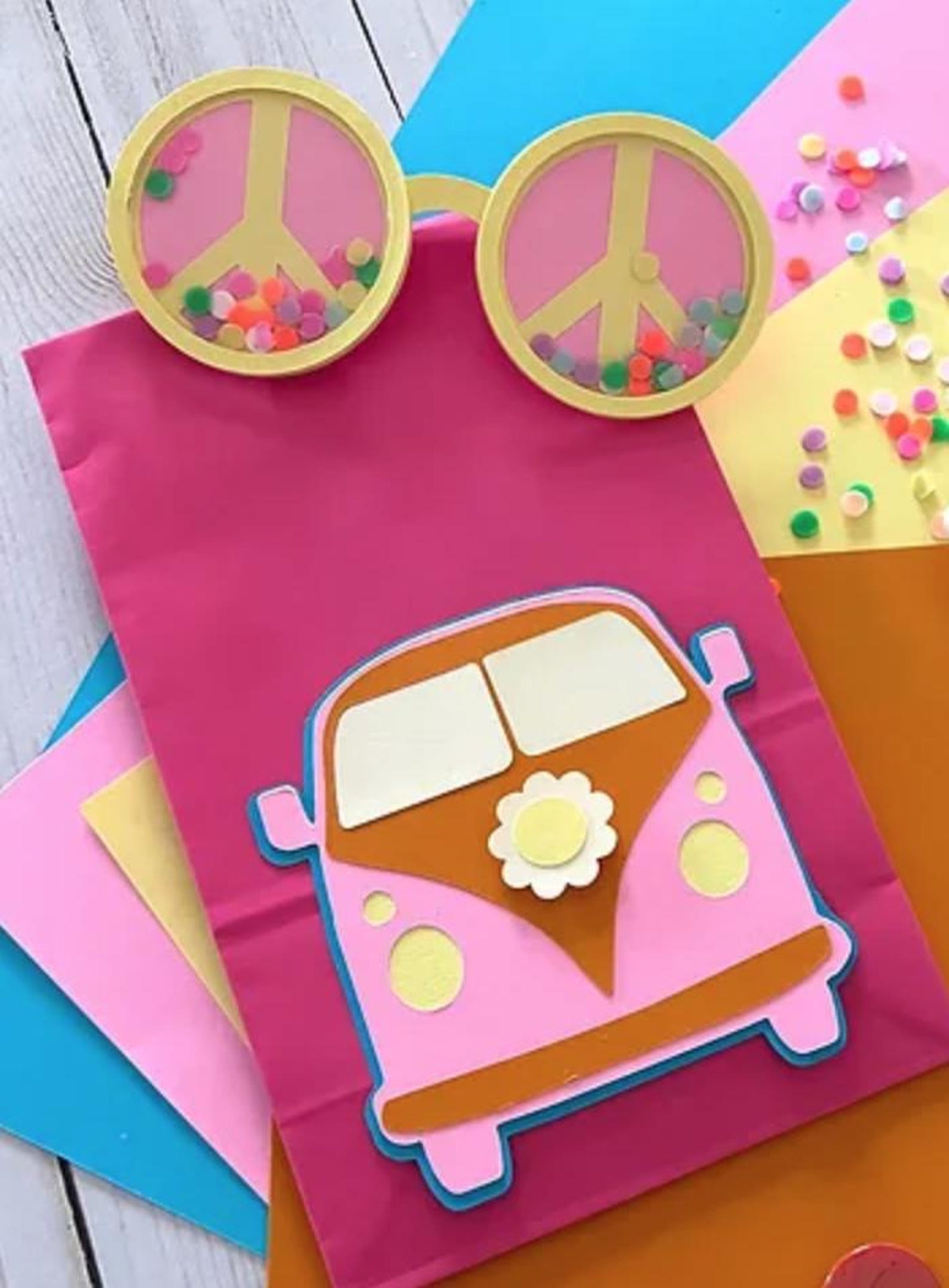 60's Party Decor SVG Bundle by Auntie Tay | Nostalgic Icon Banner ...