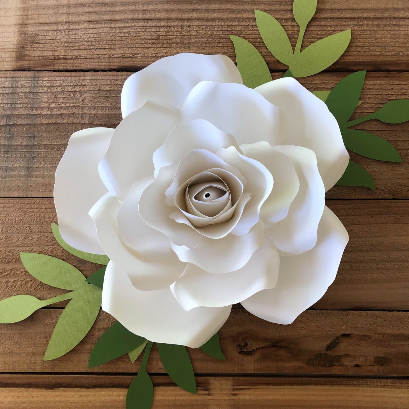 Camilla Flower SVG Template by Auntie Tay: Large Paper Flower Templates ...