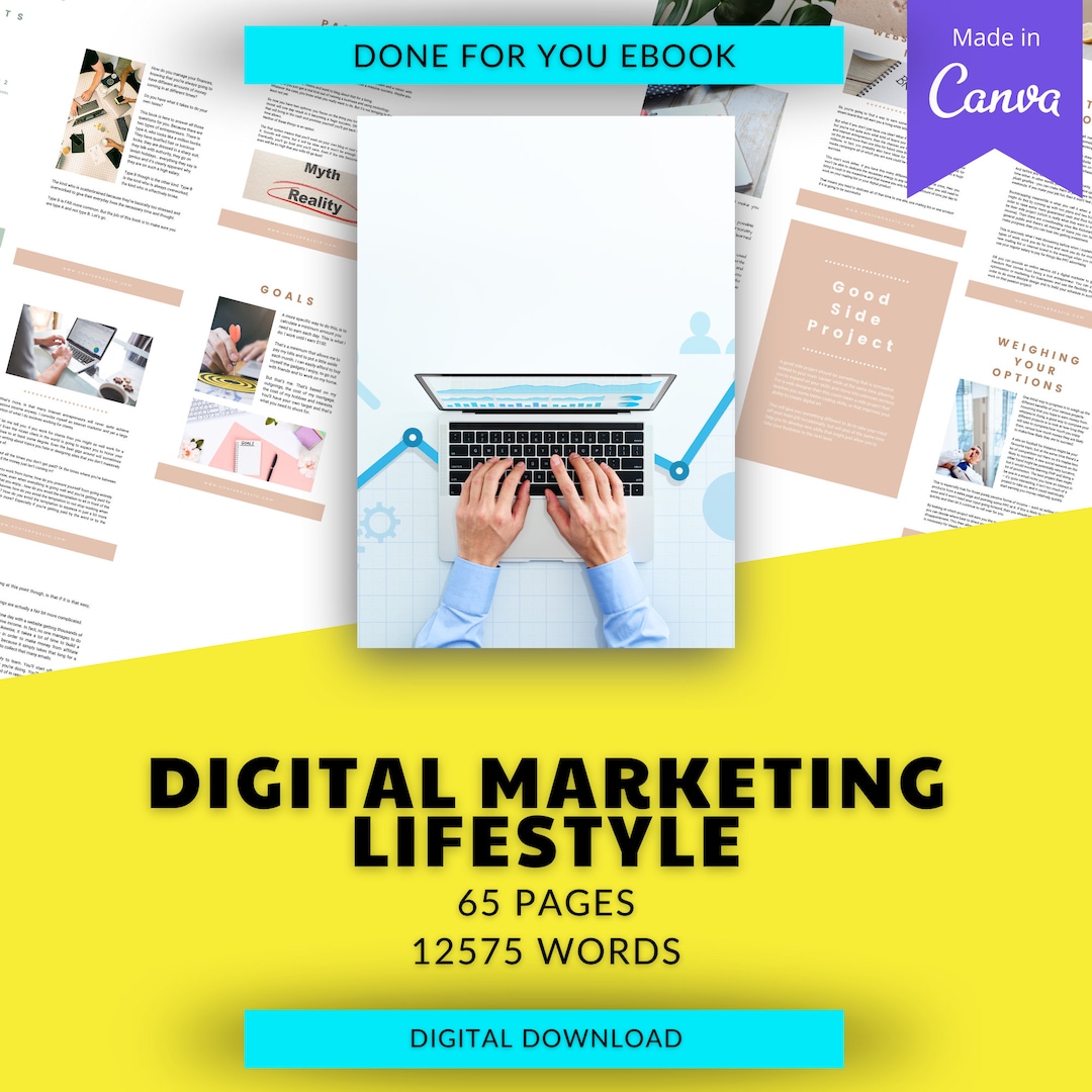 Digital Marketing Lifestyle Ebook | Marketing Strategy Guide | Social ...