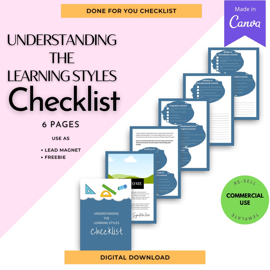 Understanding the Learning Styles | Done for You Visual Task Creativity ...