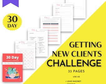 30-day to Leave Your Comfort Zone Challenge Done for You Visual Task ...