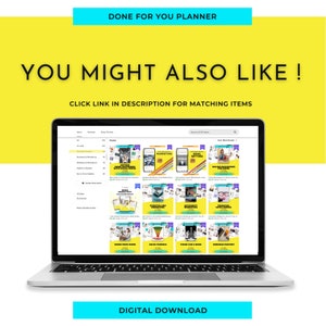 Facebook Ads Planner | Done for You Planner Canva Templates Digital ...
