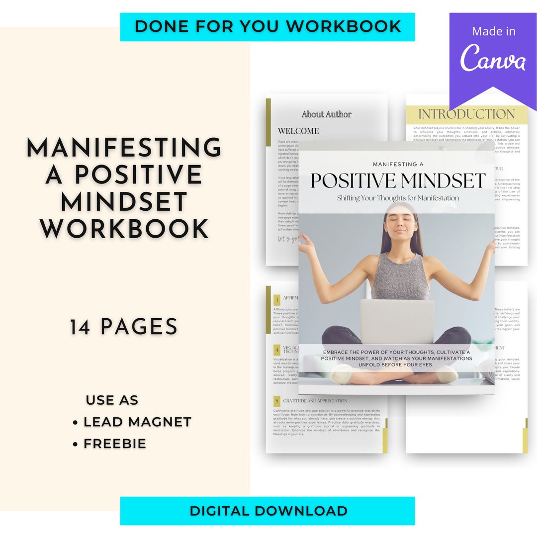 Manifesting Positive Mindset: Shifting Thoughts for Manifestation ...