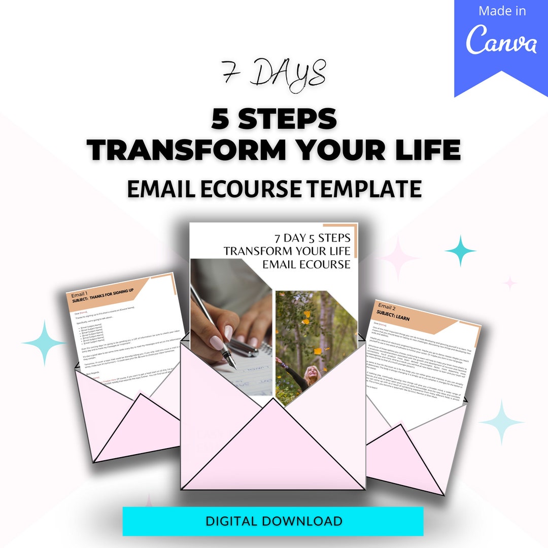 7-day Life Transformation Email Series & Sequence | Done-for-you ...