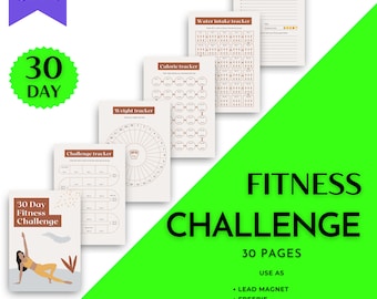 30-day to Leave Your Comfort Zone Challenge Done for You Visual Task ...