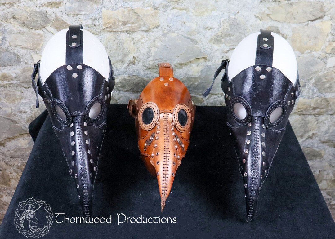 Short Beak Plague Doctors Mask - Etsy