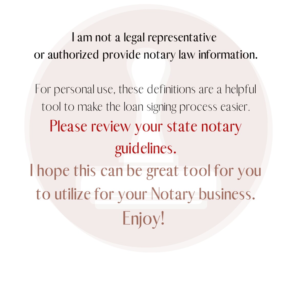 Notary Signing Agent Guide, Notary Business Supplies, Notary Signing ...