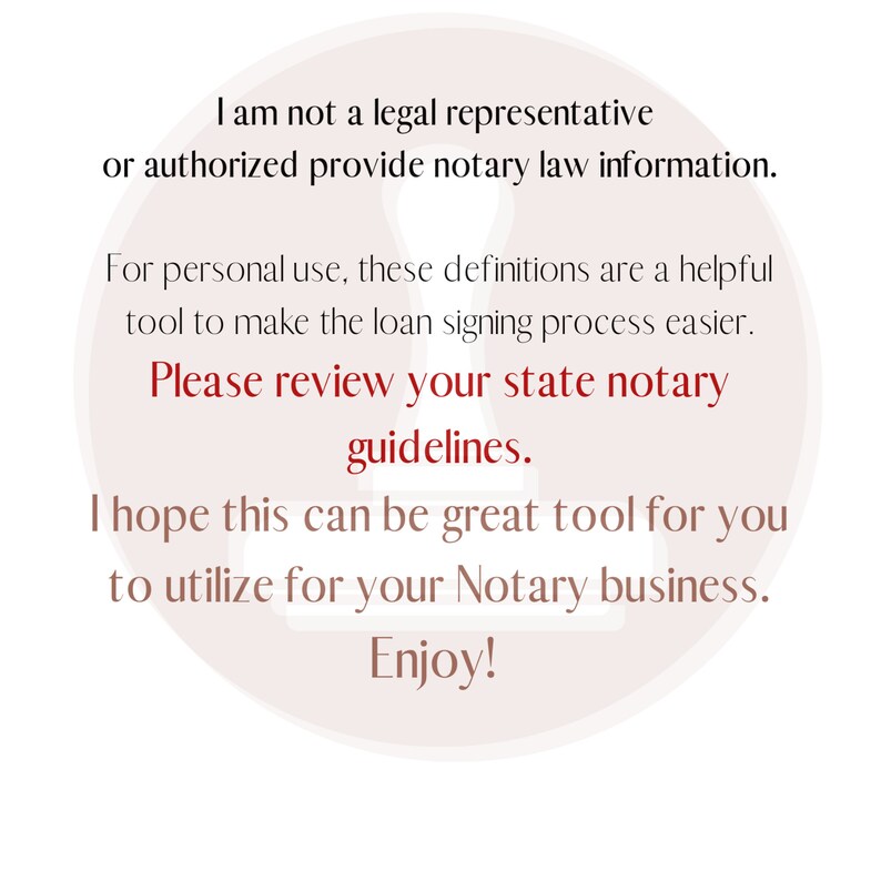 Notary Signing Agent Guide, Notary Business Supplies, Notary Signing ...